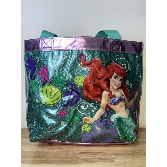 Disney | Bags | Disney Store Princess Ariel Little Mermaid Swim Bag ...